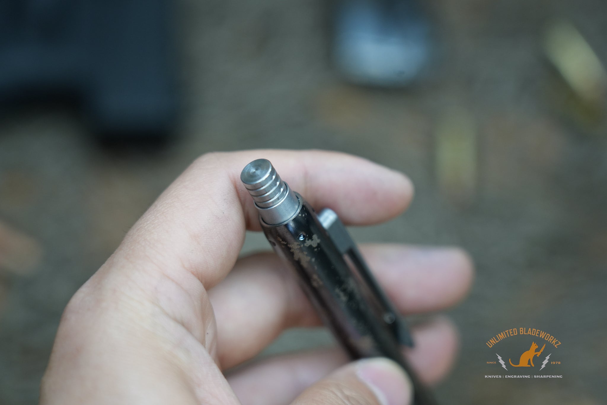 Blackside Customs Titanium Click Pen Strider Digicam Finish ...