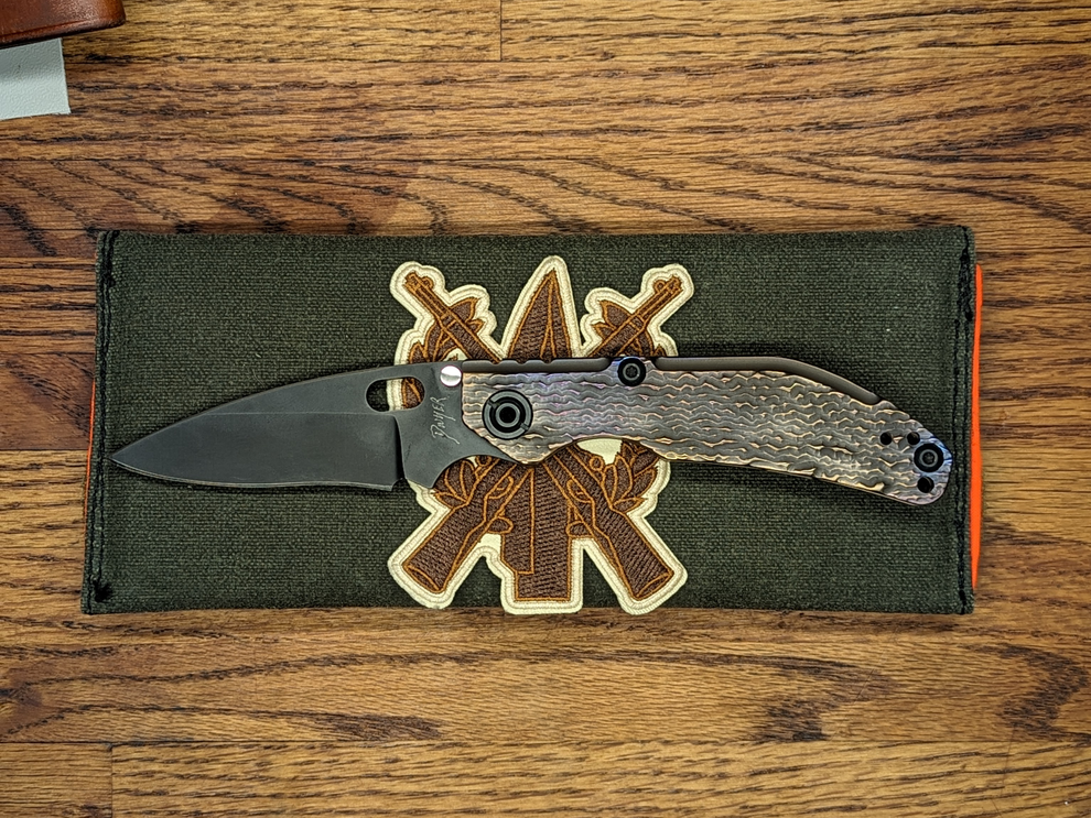 Duane Dwyer Custom BBN-M Molten Ti Pike – UnlimitedBladeworkz