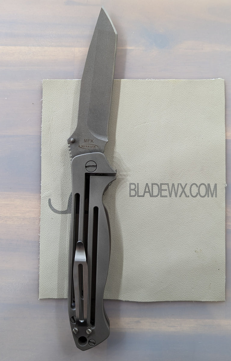 Misson Knives Folder MFK1 Tanto – UnlimitedBladeworkz