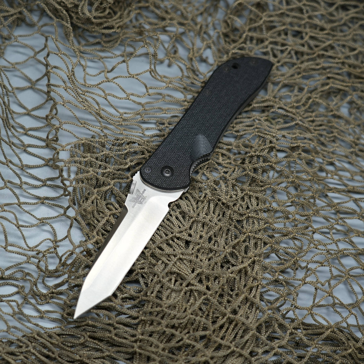 Benchmade Vintage Benchmade Stryker 910 Liner Lock Knife (3.625" Satin ...