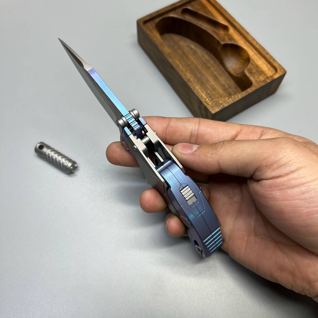 Forever Steel Transformers Collapsible Knife and Push Dagger Titanium ...