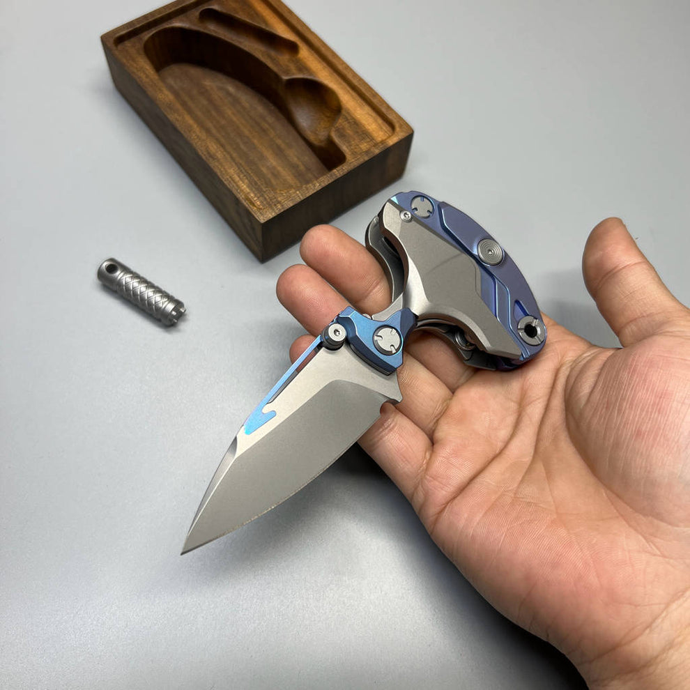 Forever Steel Transformers Collapsible Knife and Push Dagger Titanium ...