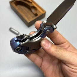 Forever Steel Transformers Collapsible Knife and Push Dagger Titanium ...