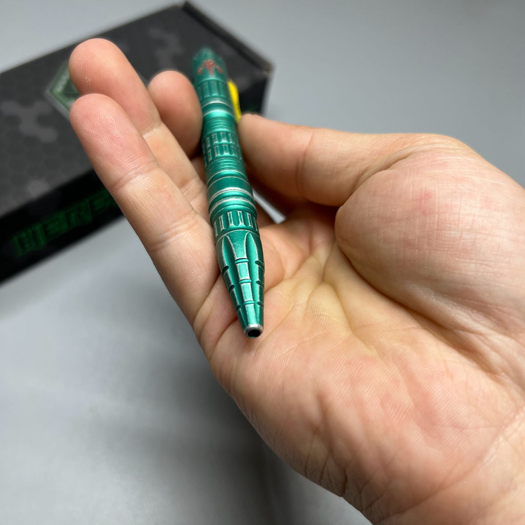 Heretic Knives Thoth Tactical Pen Aluminum Bounty Hunter ...